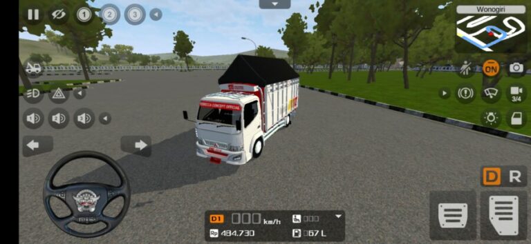 Download MOD BUSSID Canter Rebecca Bamper Avante