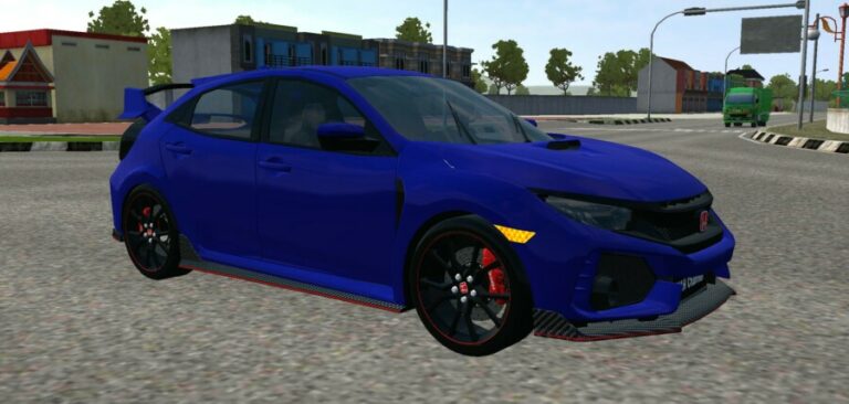 Download MOD BUSSID Mobil Honda Civic Type R 2017