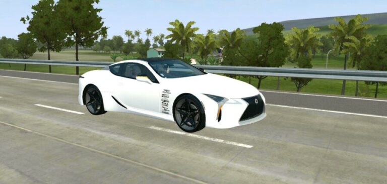 Download MOD BUSSID Mobil Lexus LC 500 2021