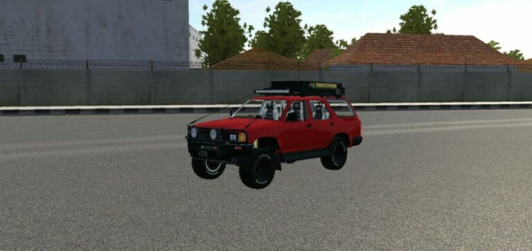 Download MOD BUSSID Toyota 4Runner 1995 Offroad by GTAVEMODS