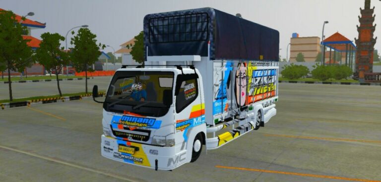 Download MOD BUSSID Truck Canter HDL Zivanez Team