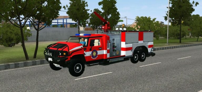 Download MOD BUSSID Hummer H2 Damkar cvt MAH Channel